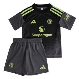 Official Adidas Man Utd Kids Goalkeeper Mini Kit 25/26 | Get Now!
