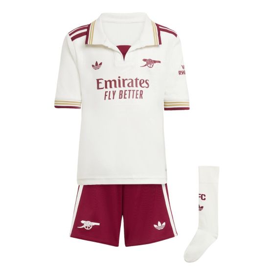 Arsenal Kids Third Mini Kit 25/26 | Adidas Mini Kit | Soccer Box
