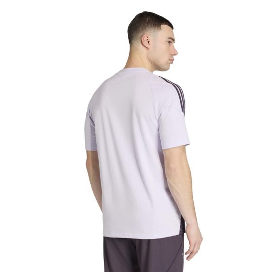Man Utd Lilac T-Shirt 2025/26 | Official Adidas Tee | Soccer Box
