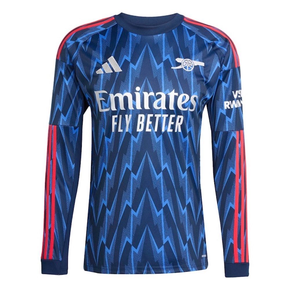 Arsenal LS Away Shirt 25/26 | Adidas Jersey | Order at Soccer Box