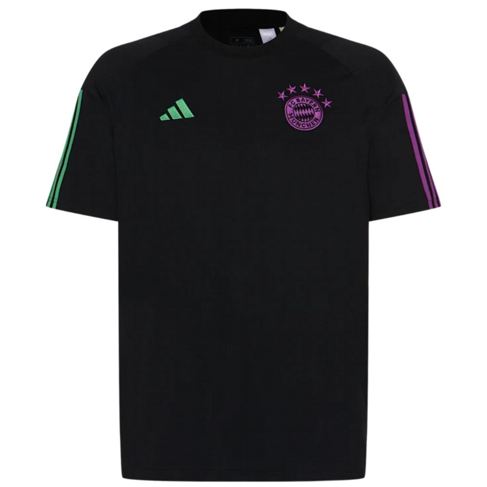 Bayern Munich Black Core Tee 2023/24 | Official Adidas T-Shirt | Low Stock