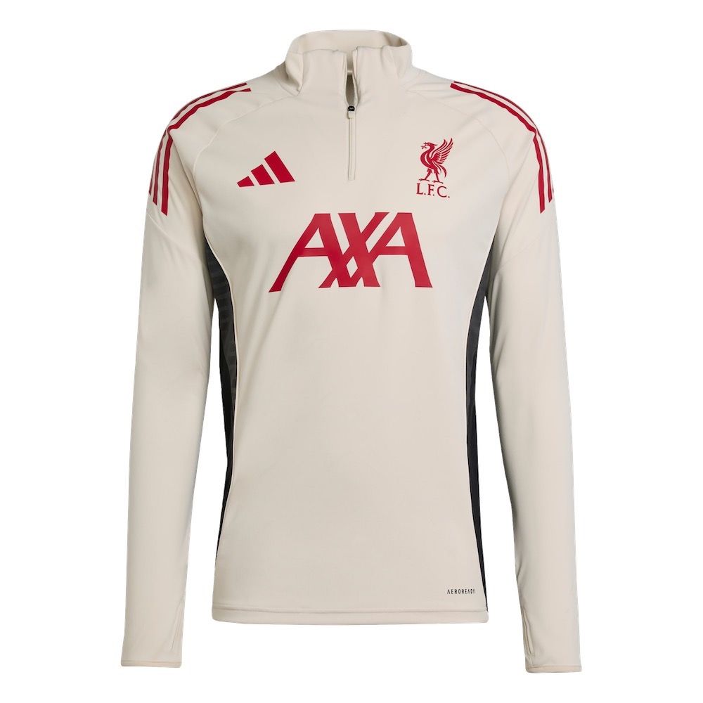 Liverpool Adidas Cream Training Top 25/26 | LFC Top | Soccer Box
