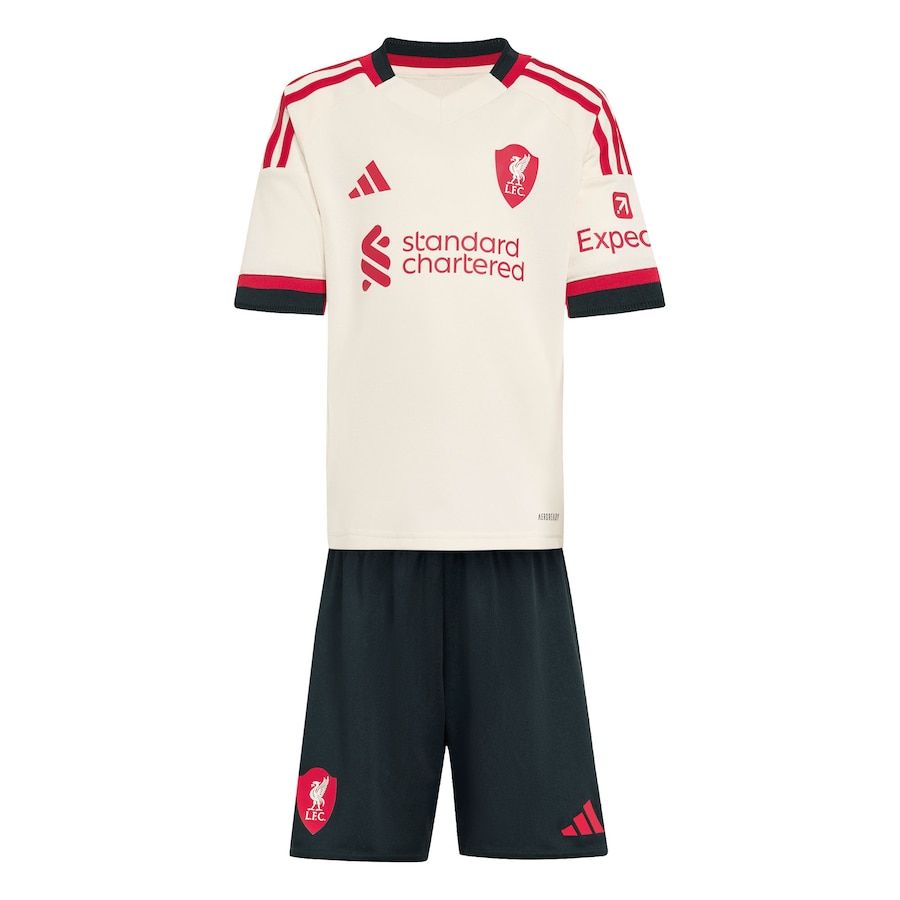 Liverpool Away JR Mini Kit 25/26 | Adidas LFC Kit | Soccer Box