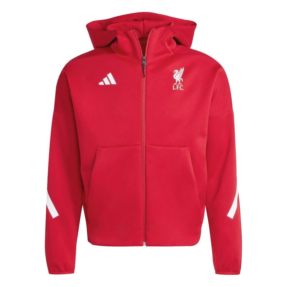 LFC Red Anthem Jacket 25/26 | Official Adidas Jacket | Soccer Box