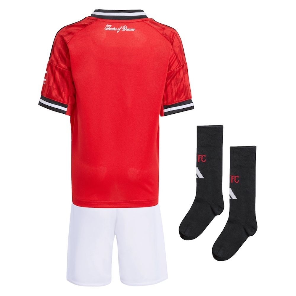 Man Utd Junior Home Kit 25/26 | Adidas Official Kit | Low Price