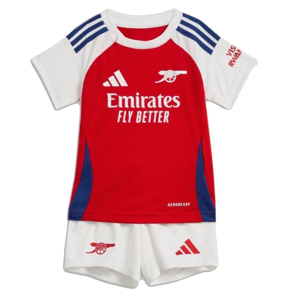 Arsenal Baby Home Kit 2024/25 | Official Adidas Kit | Worldwide Delivery