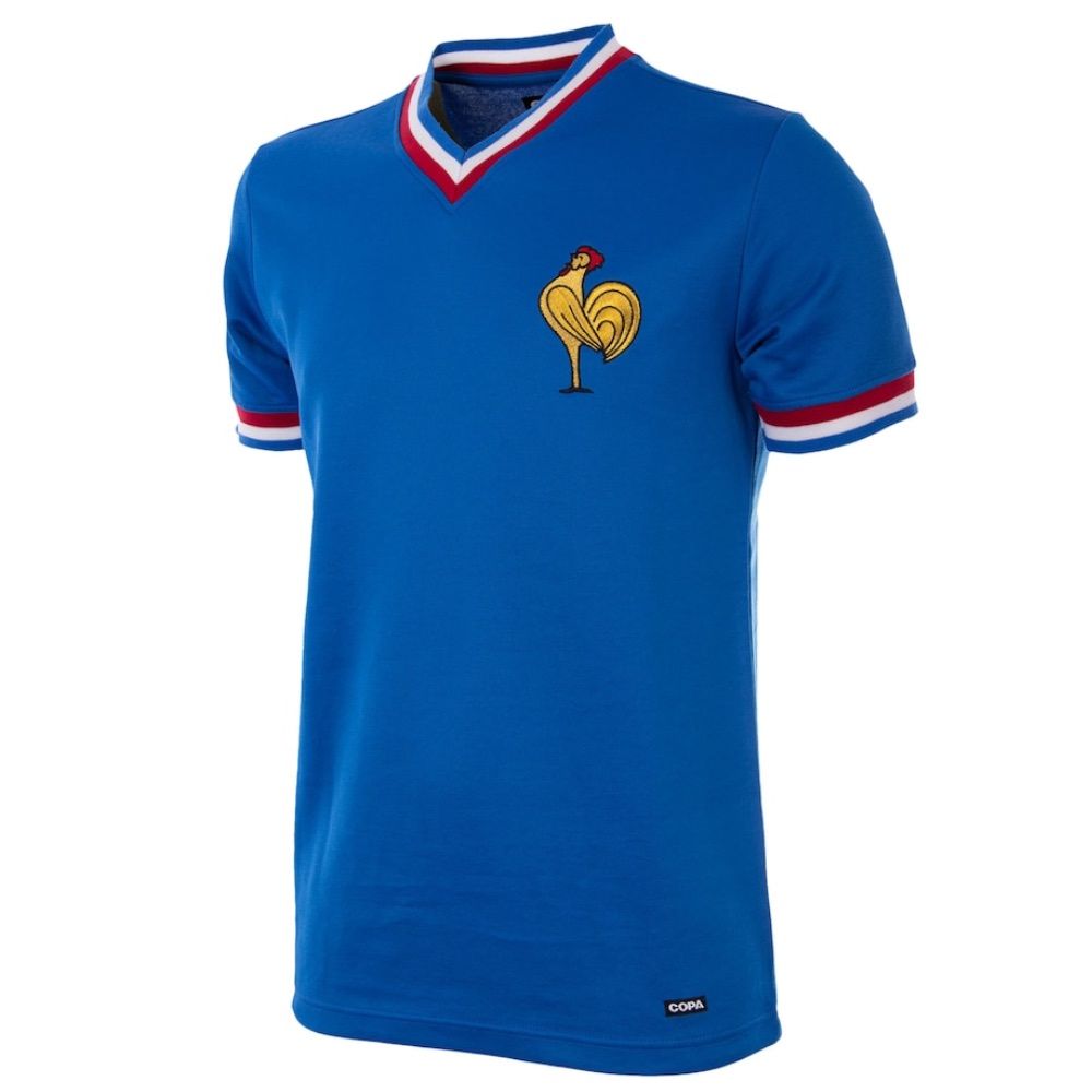France 1971 Retro Home Shirt | Official Retro Jersey | Fast Delivery