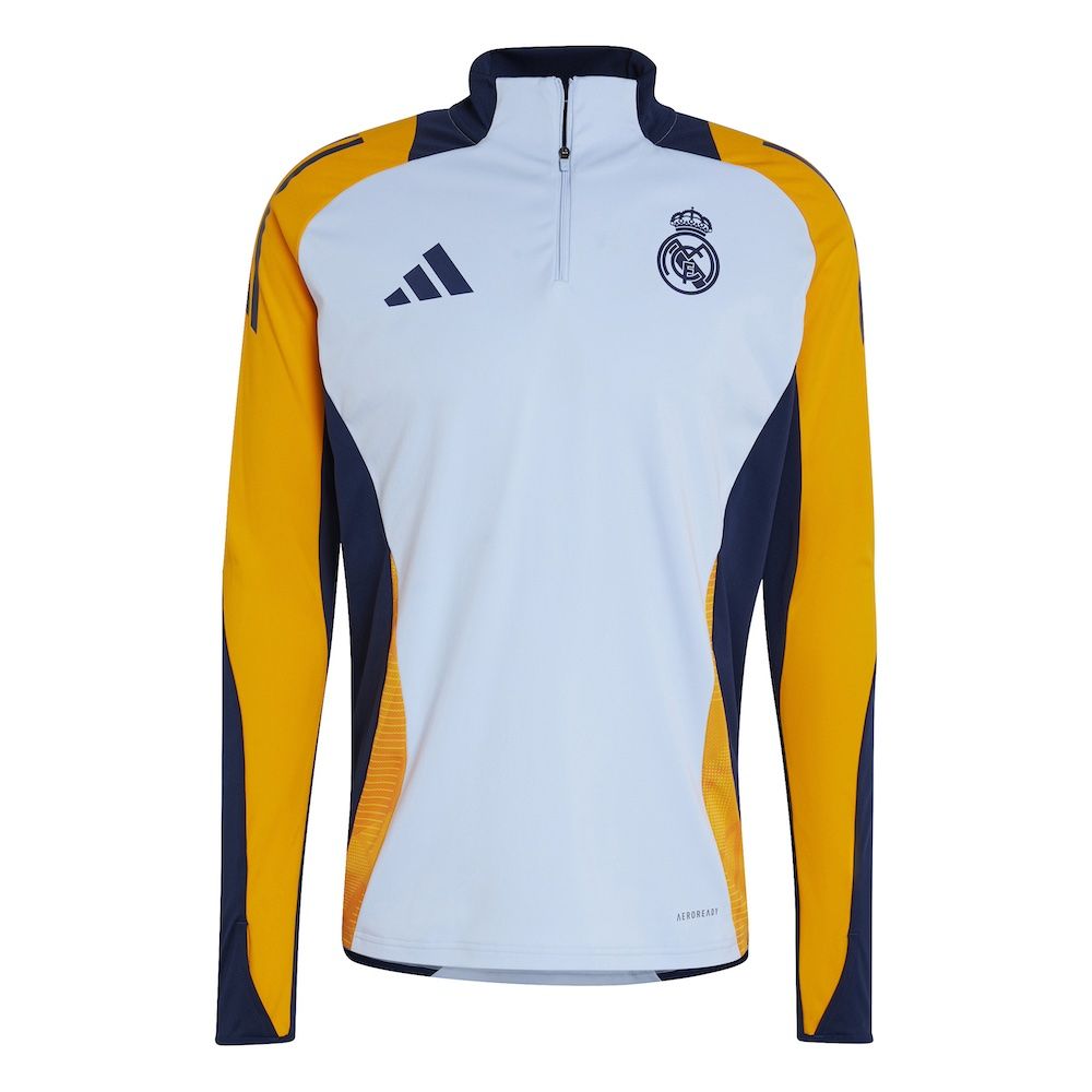 Real Madrid Blue Training Top 24/25 | Official Adidas Training Top