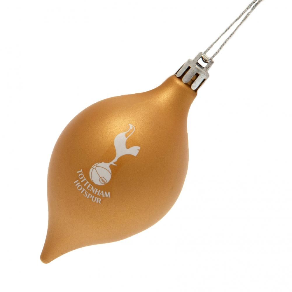 Spurs Christmas Baubles | Pack of 3 Tottenham Hotspur Baubles