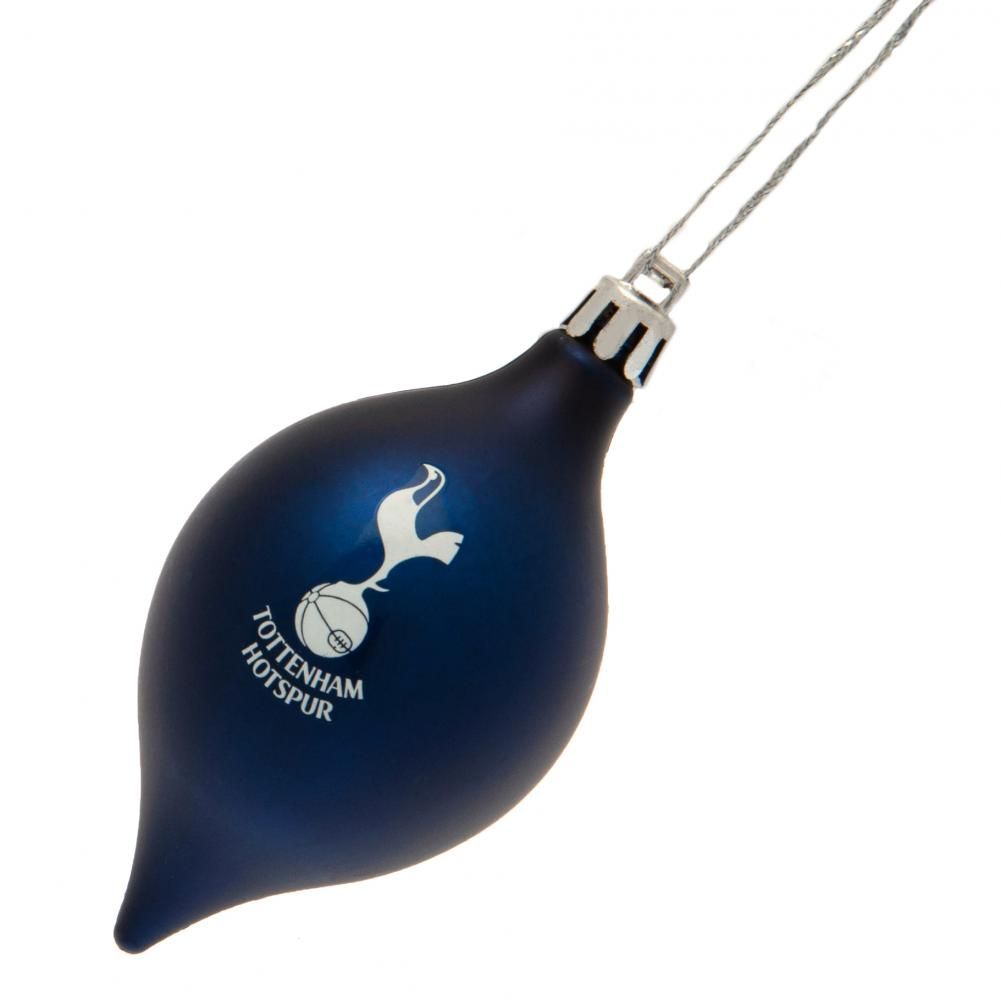 Spurs Christmas Baubles | Pack of 3 Tottenham Hotspur Baubles
